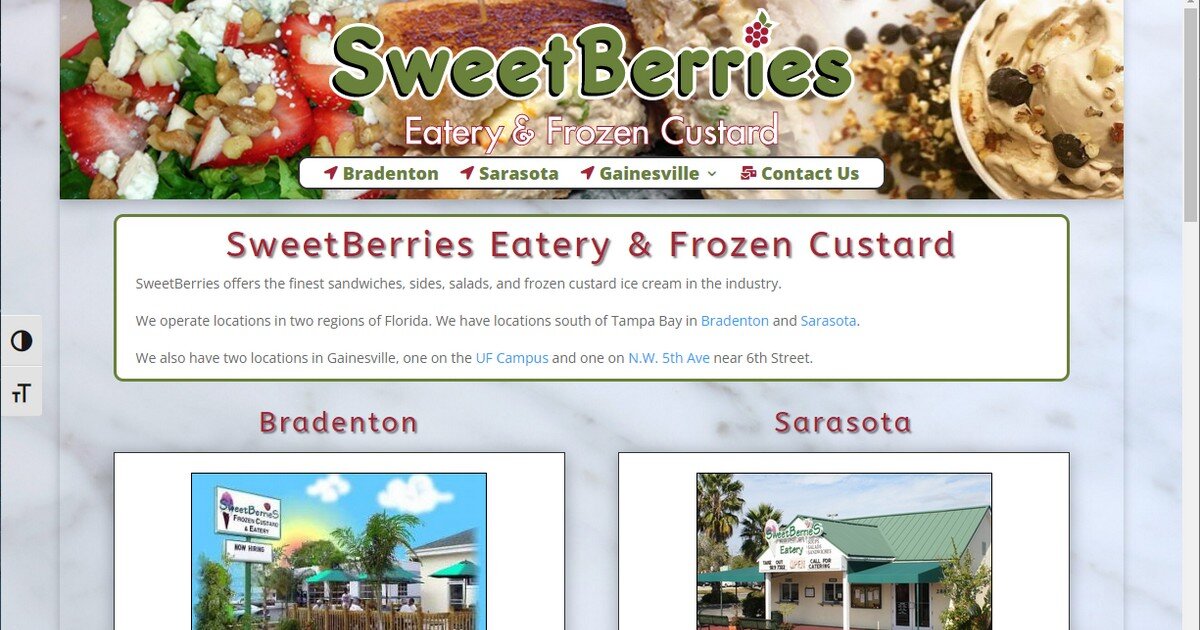 SweetBerries Eatery & Frozen Custard